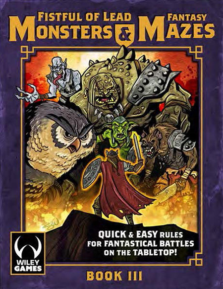 Monsters & Mazes - Fantasy Trilogy - Book III - Printed – Wiley Games